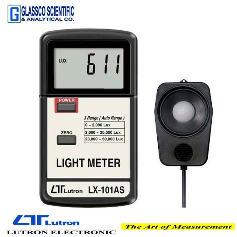 Lux Meter/ Light Meter LX-101AS Lutron Taiwan – Glassco Scientific ...