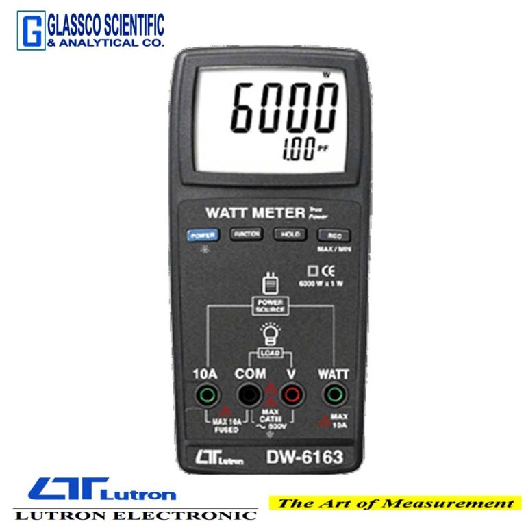Watt meter DW-6163 Lutron Made in Taiwan – Glassco Scientific ...