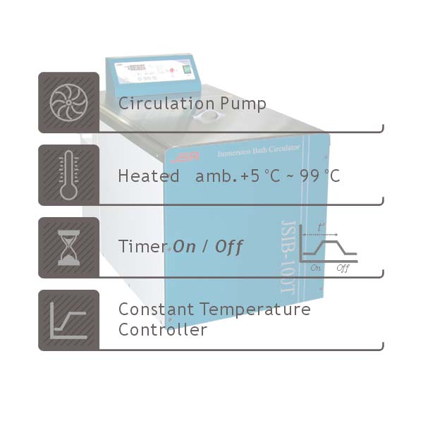 Large Capacity Circulation Bath temp. range +5°C to 99°C Model: JSIB ...